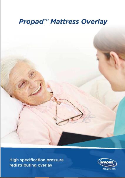 Invacare specification mattress model Propad