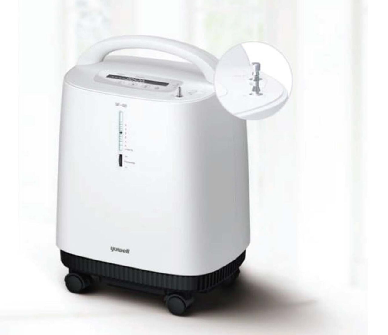 เครื่องผลิตออกซิเจน Yuwell รุ่น 9F-5BW - OXYGEN CARE 2 U