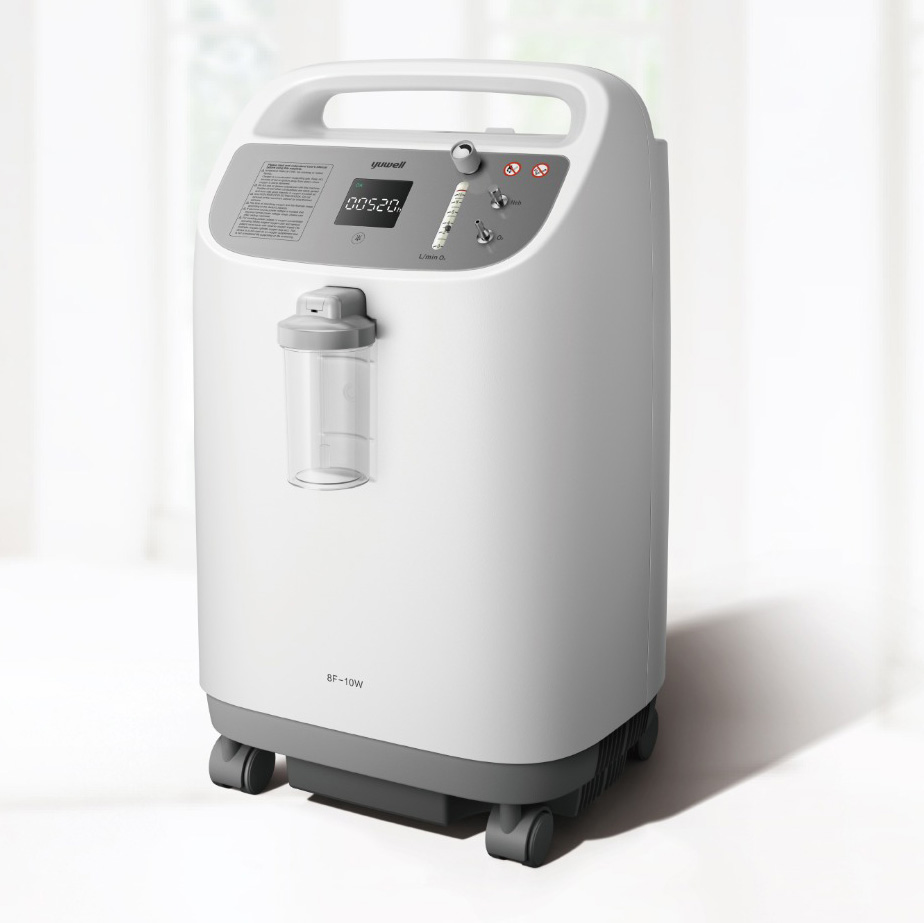 เครื่องผลิตออกซิเจนขนาด 10 ลิตร YUWELL รุ่นใหม่ล่าสุด 8F-10W - OXYGEN CARE 2 U